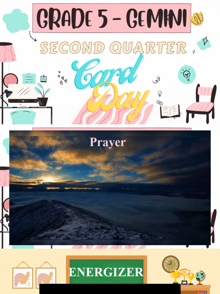 Second Quarter Card Day | PDF