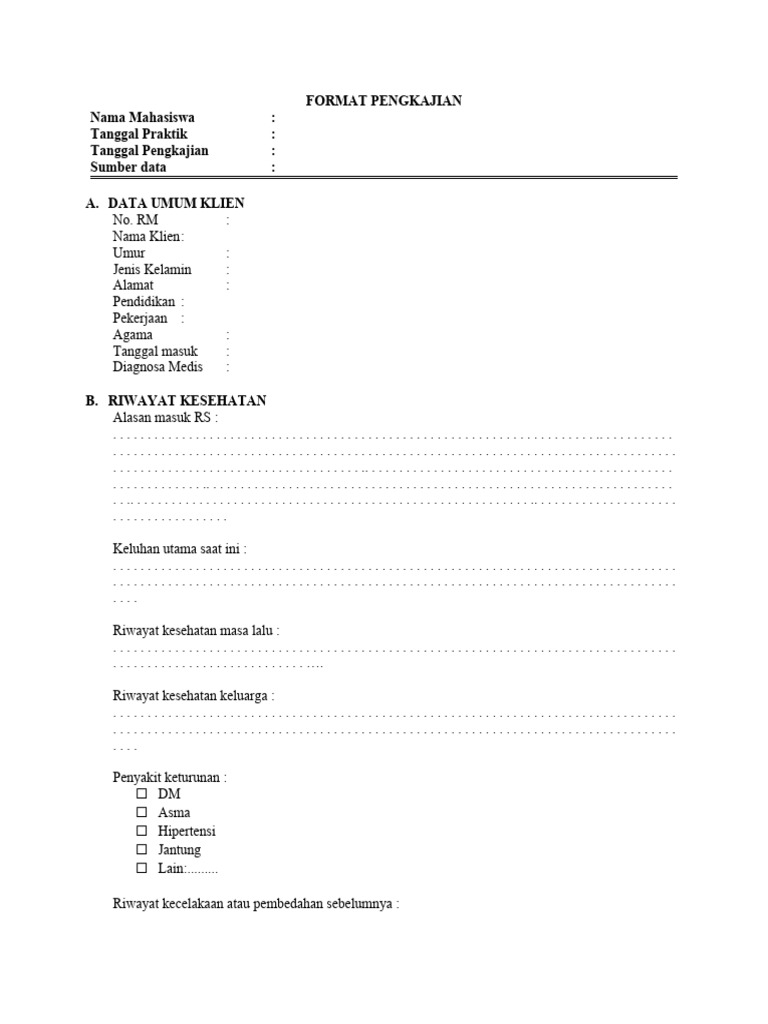 Format ASkep CBL | PDF