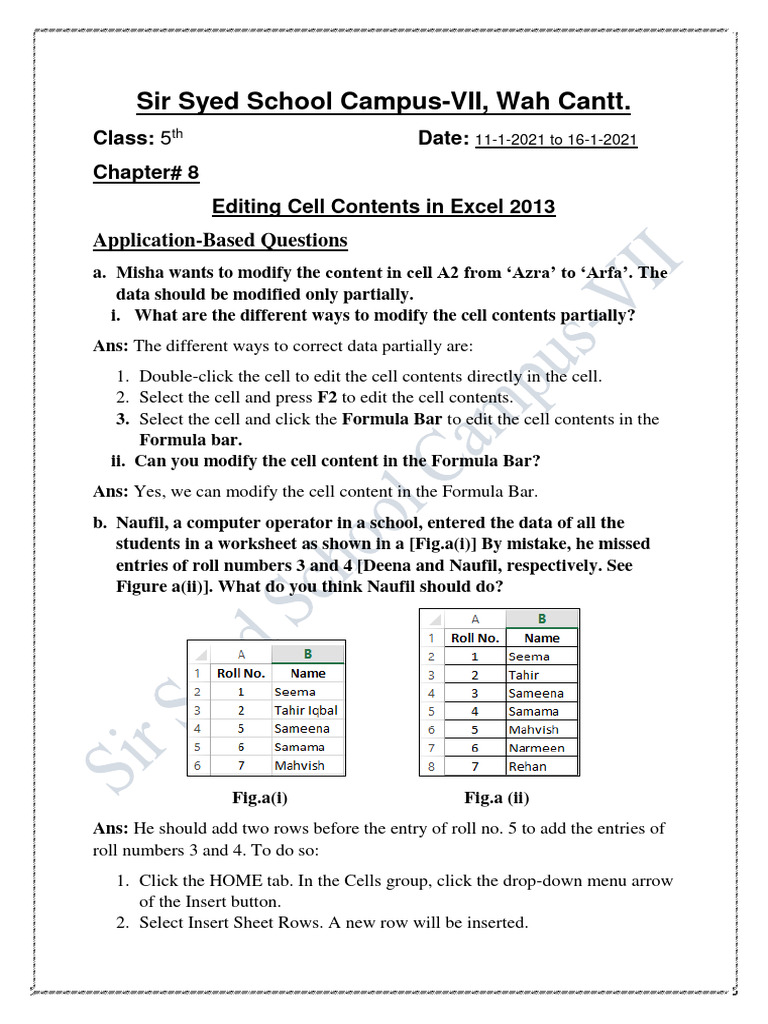 Chapter-8 Part-2 Comp-Week5 | PDF