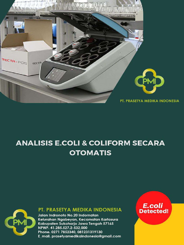 Proposal Alat Mikro Automatis For Water - Tecta PDS | PDF