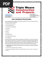 Excavation Inspection HSE Checklist | PDF | Safety