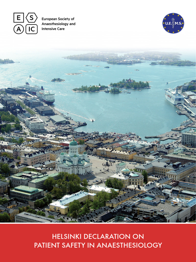 Helsinki Declaration On Patient Safety in Anaesthesiology | PDF | Self ...