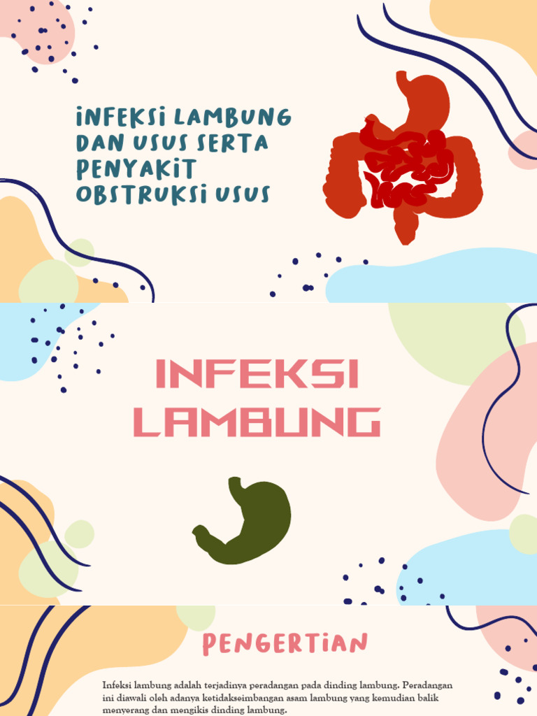 Infeksi Lambung Dan Usus Serta Penyakit Obstruksi Usus | PDF