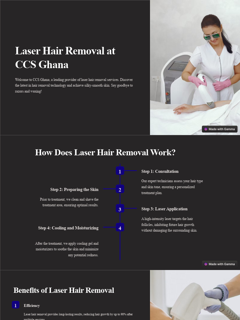 Laser Hair Removal at CCS Ghana | PDF