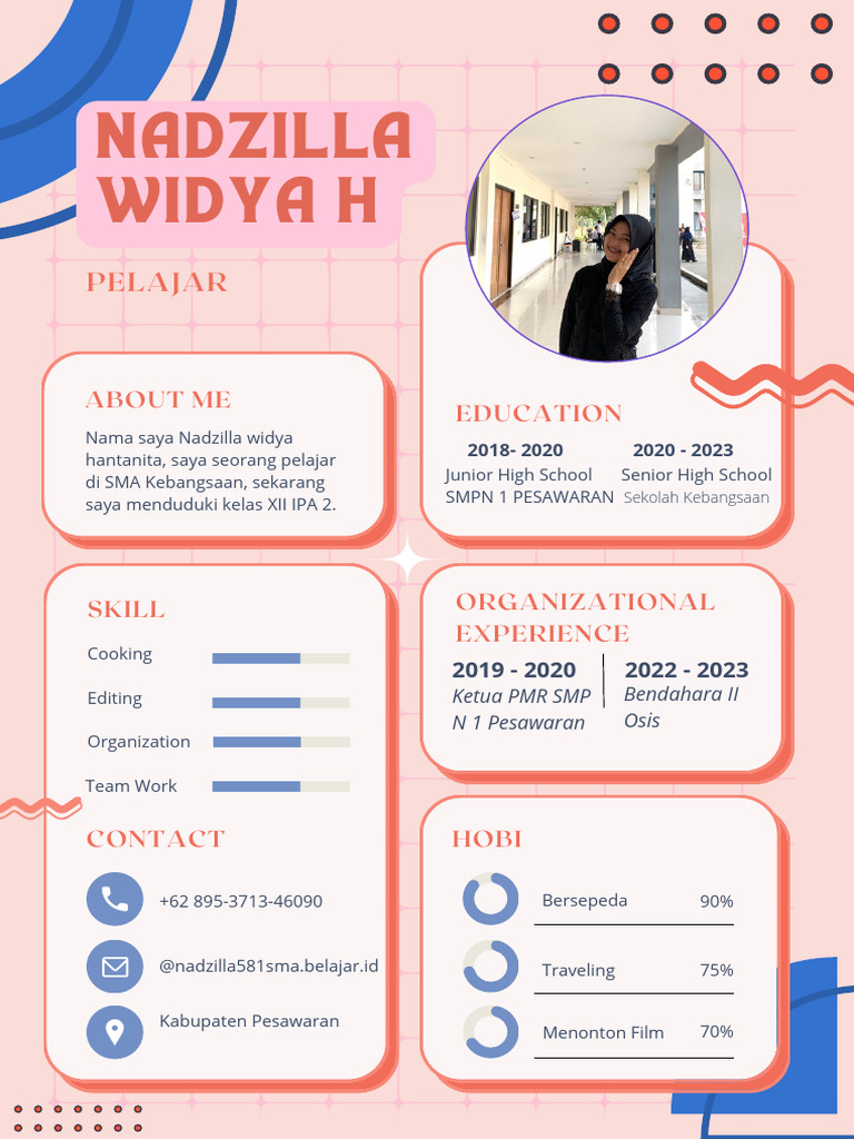 Nadzilla Widya H: Pelajar | PDF