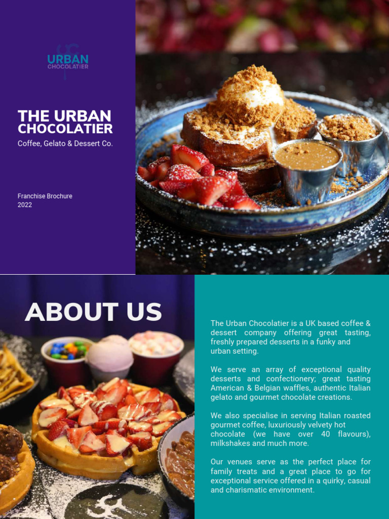 The Urban Chocolatier Prospectus | PDF | Desserts | Foods