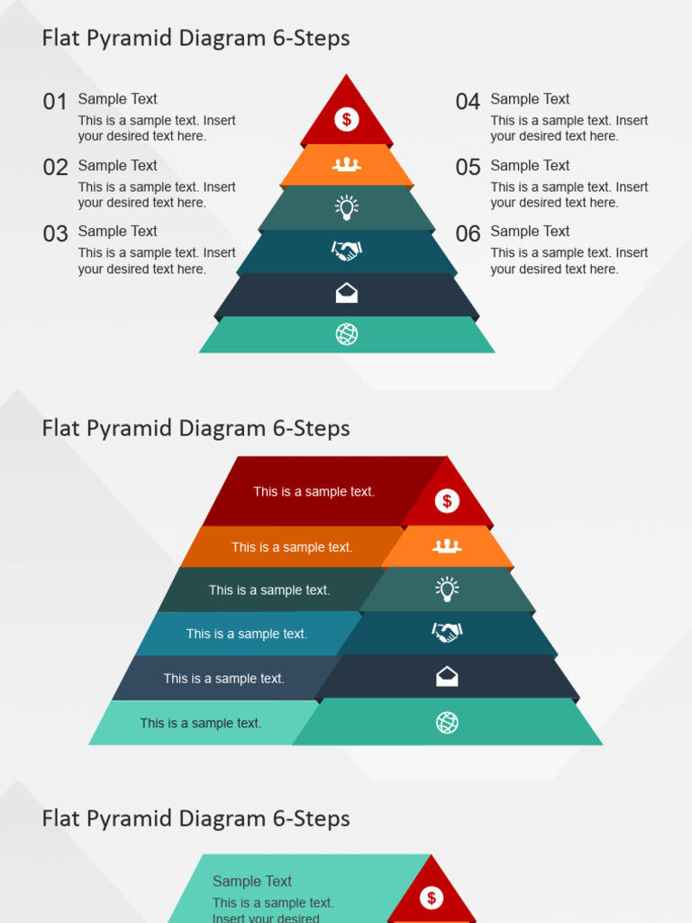 6643 03 Flat Pyramid Diagram 6step | PDF