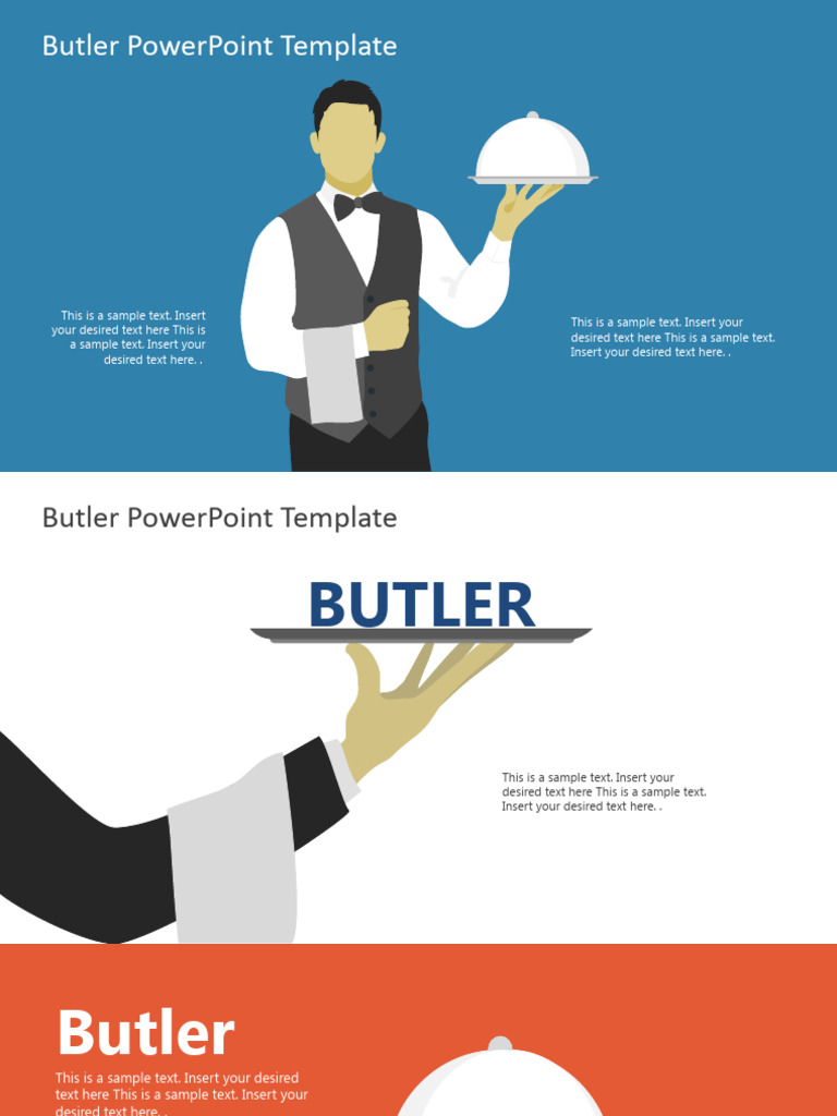 Butler PowerPoint Template Guide | PDF