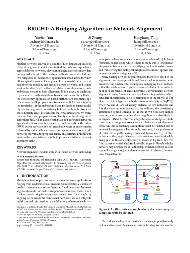 Network Alignment for Researchers | PDF | Computers