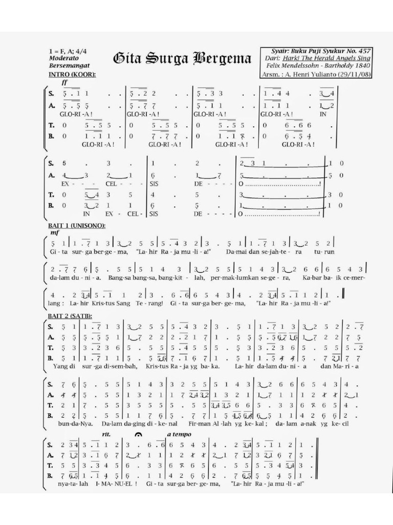 Gita Sorga Bergema | PDF