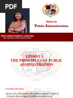 Evolution of Comparative Public Administration | PDF | Public ...