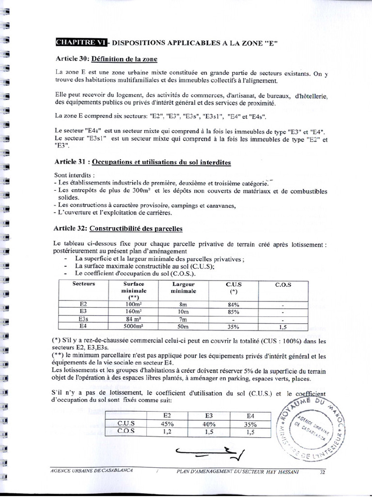 Explication Zone E Architecture | PDF