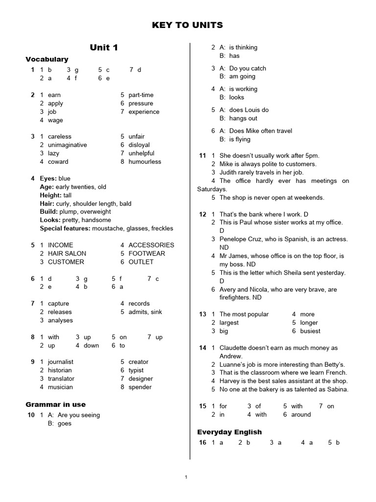OnScreen 3 Units Key | PDF | Social Media | Popular Culture & Media Studies