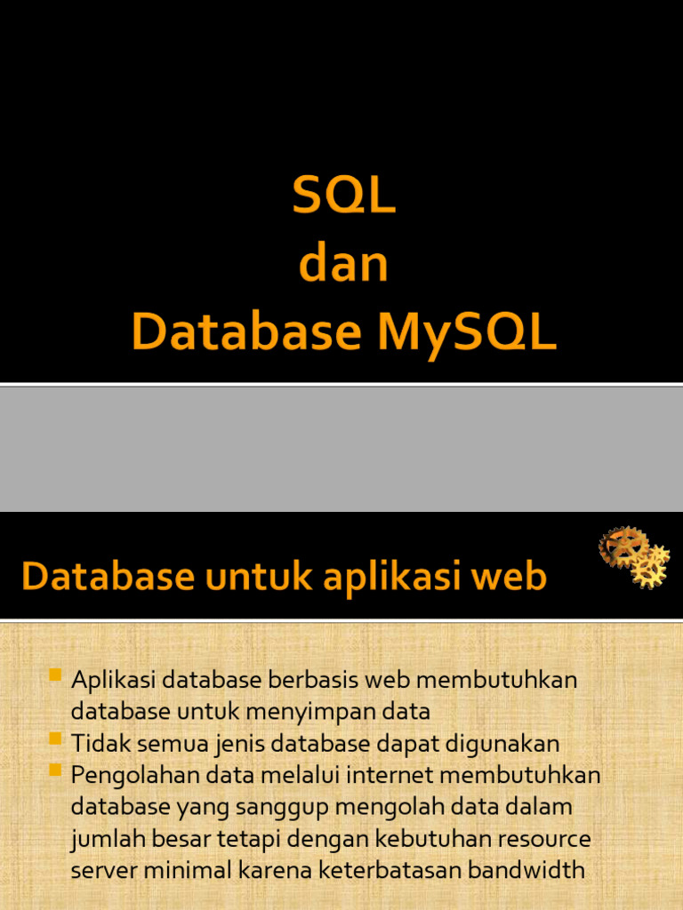 Mysql Dan SQL | PDF