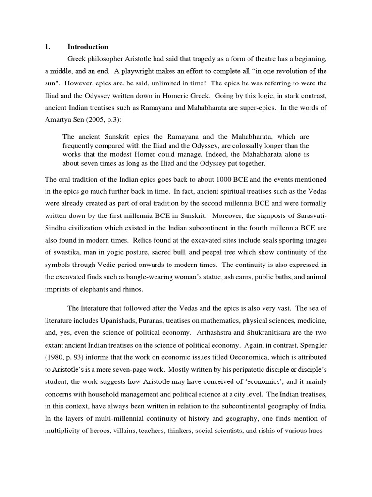 Tracing Economic Policies To Ancient Indian Economic Ethics | PDF