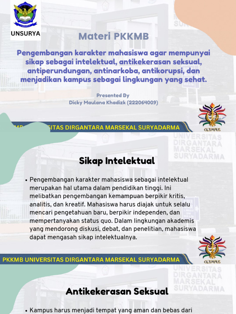 Materi PKKMB | PDF