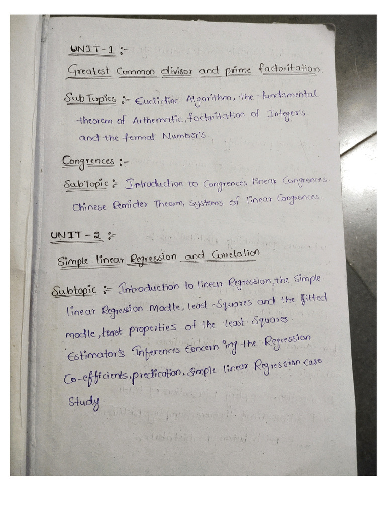 MSF Unit 1 Chapter1 | PDF