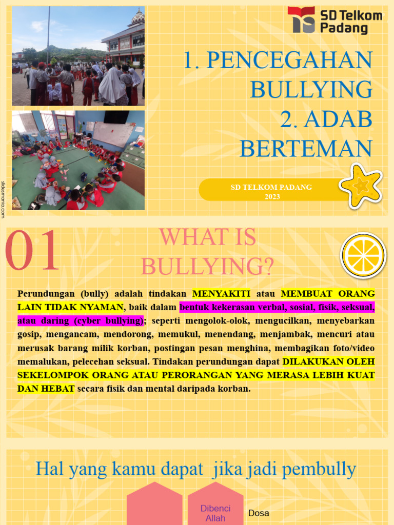 anti bullying ppt | PDF