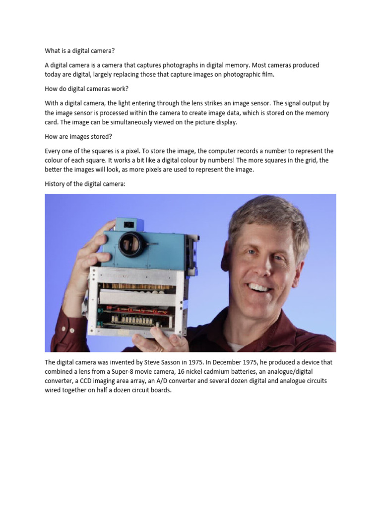 Digital Camera | PDF