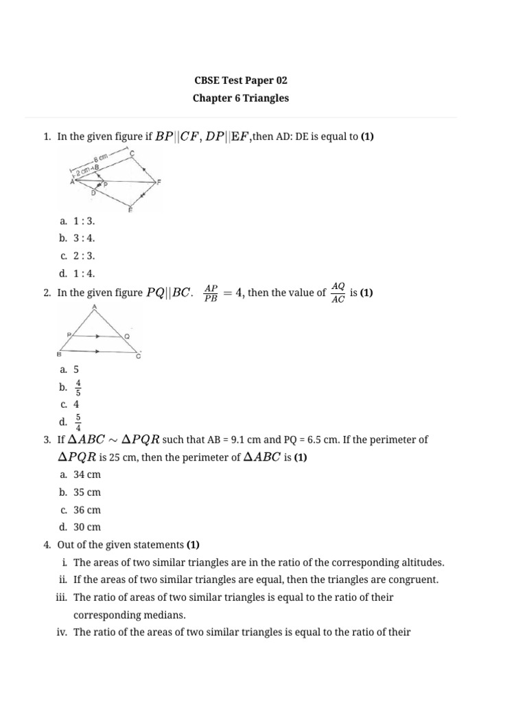 Triangle 2 | PDF | Triangle | Area