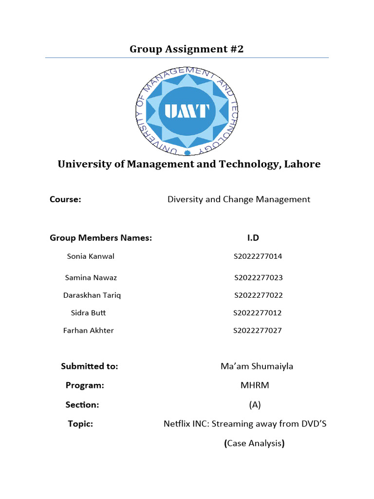 Group Assignment 2 | PDF
