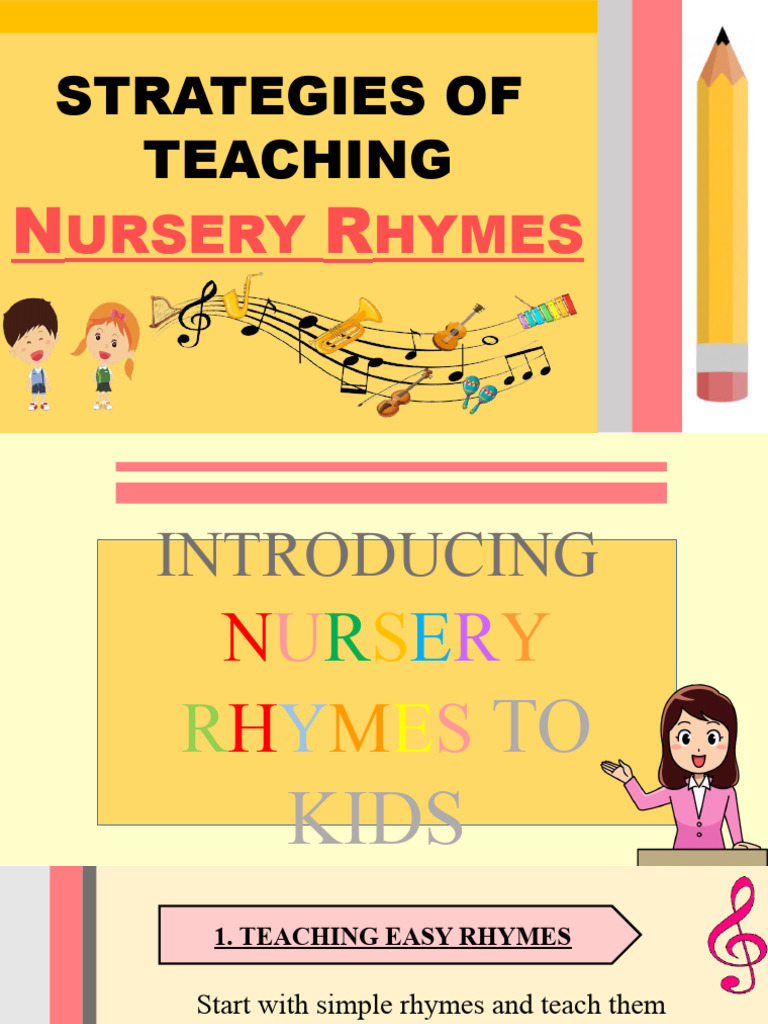 Strategies In Teaching Nursery Rhymes Pdf
