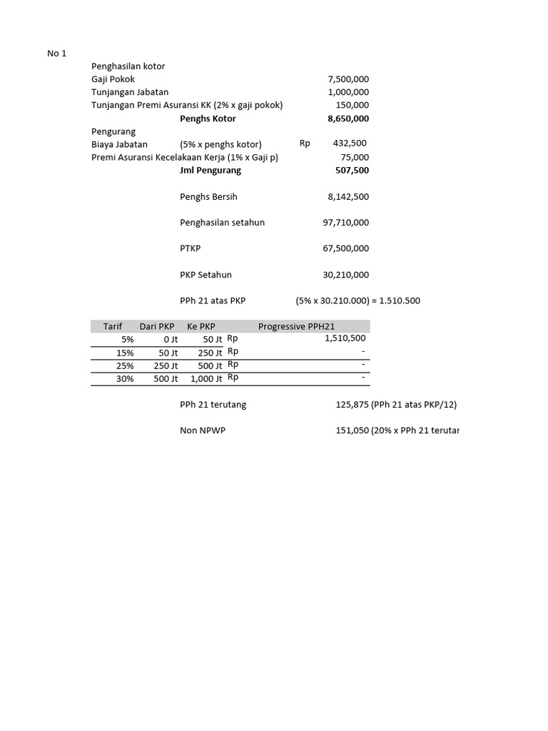 Kuis Pajak Irma | PDF | Pengelolaan Keuangan & Uang