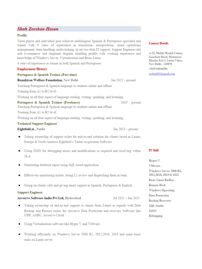 Resume Always | PDF | Hyper V | Microsoft Windows