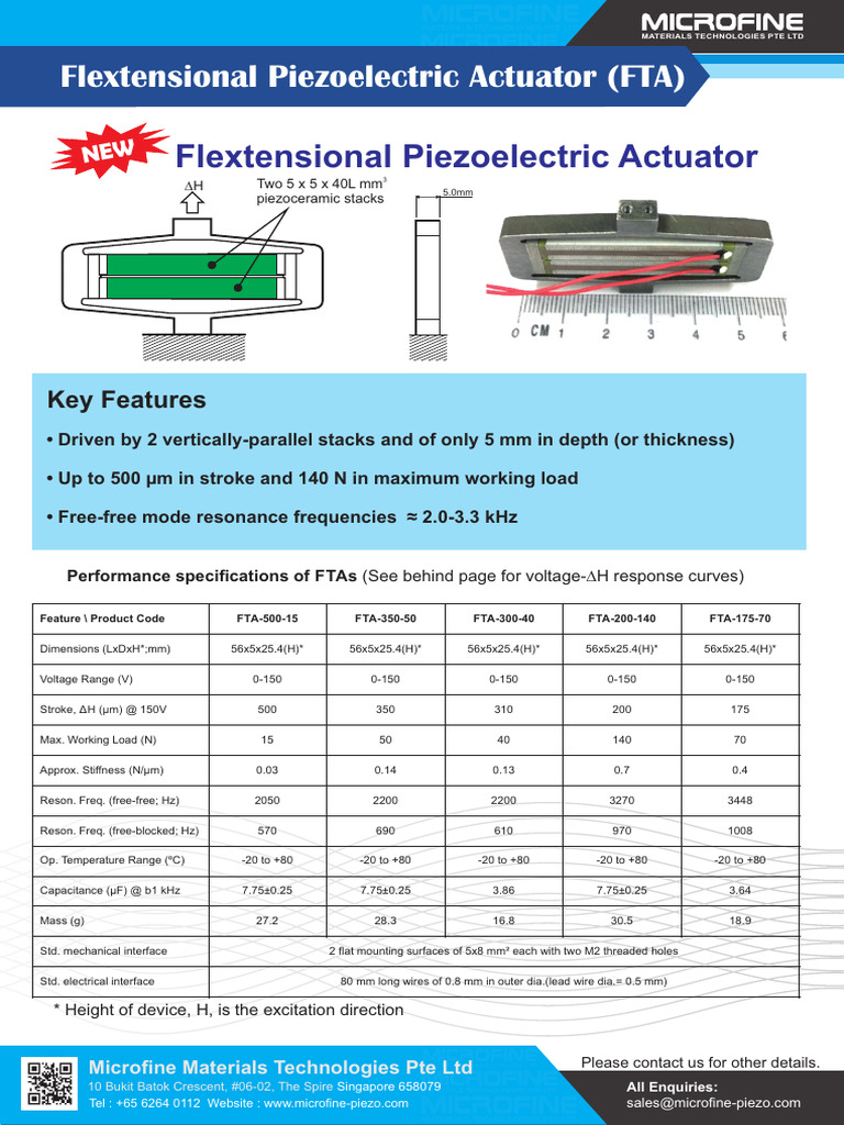 Flextensional Piezoelectric Actuator (2)-1 | PDF | Piezoelectricity ...