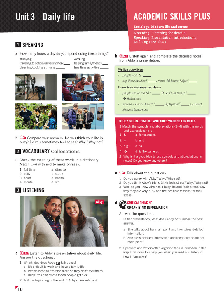 A2 Unit 3 Academic Skills Plus Lesson | PDF