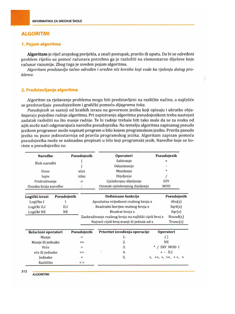 02 Algoritmi-Udzbenik | PDF