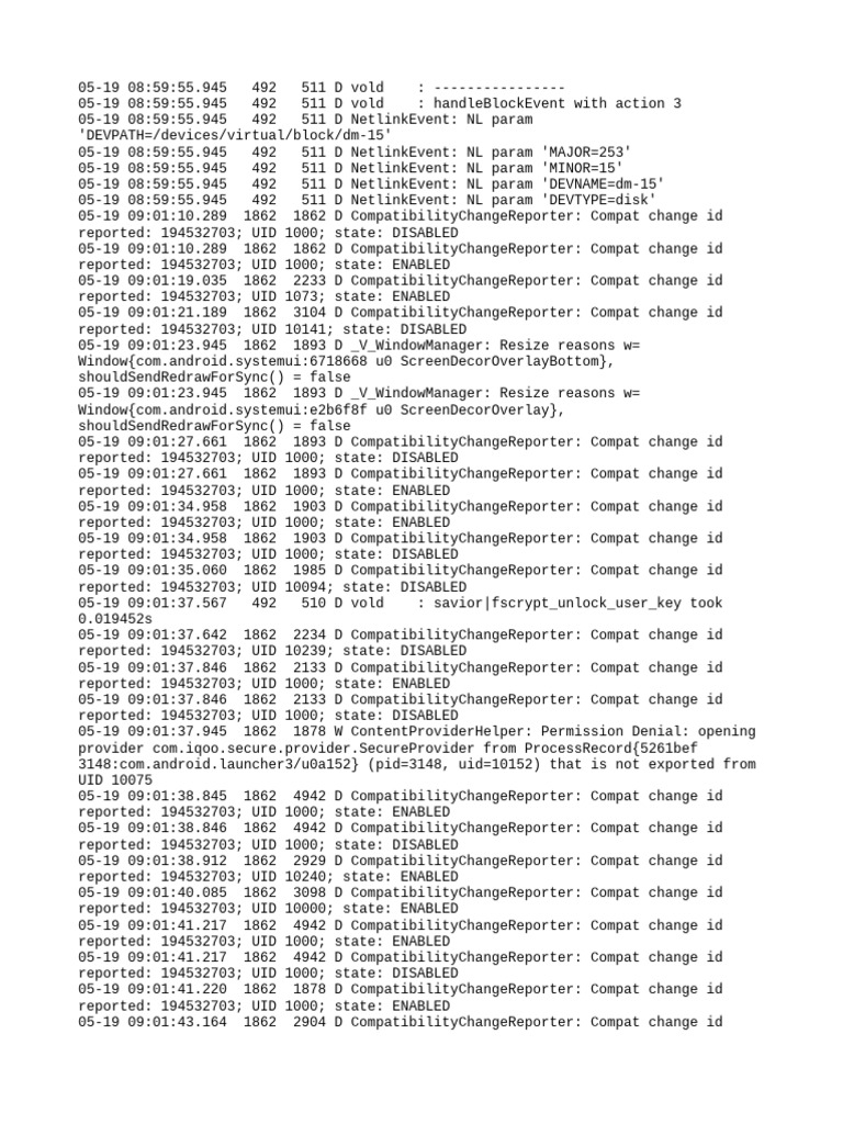 Log | PDF | Information Technology | Computer Programming