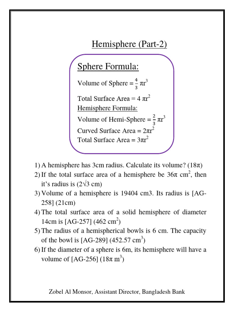 Hemi Sphere | PDF
