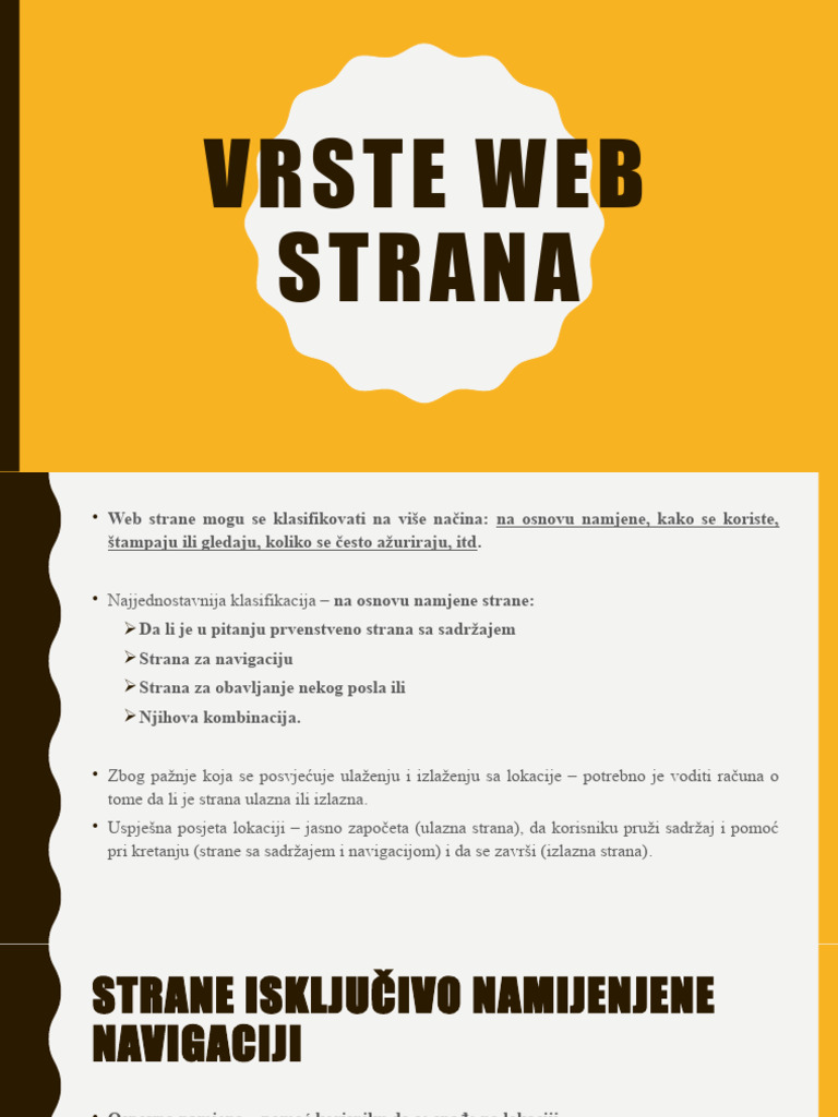 2vrste Web Strana | PDF