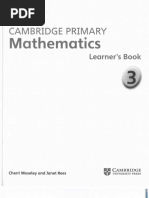Cambridge Primary Mathematics Learner's Book 4 | PDF