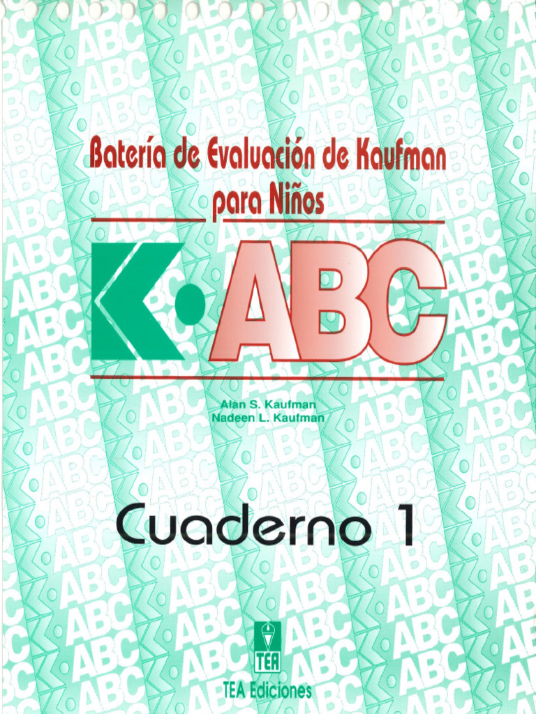 K ABC Cuaderno 1 | PDF