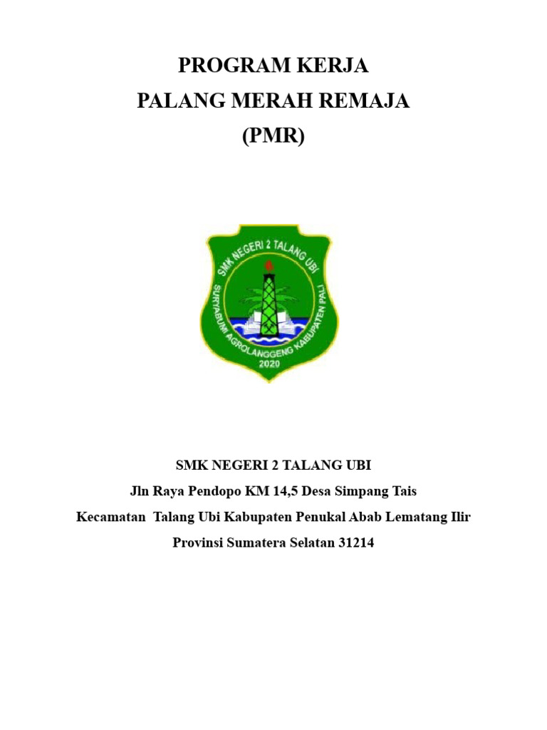 Program Kerja PMR | PDF