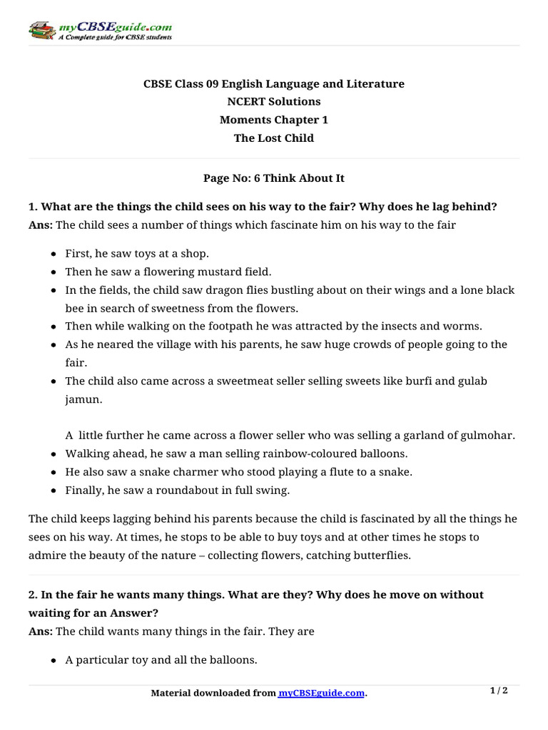 9 Eng Moments ch1 | PDF | Language Arts & Discipline