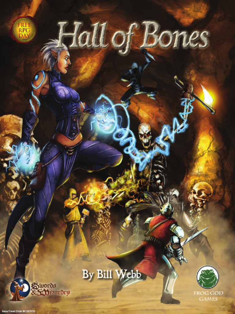 Hall of Bones (Swords and Wizardry) | PDF