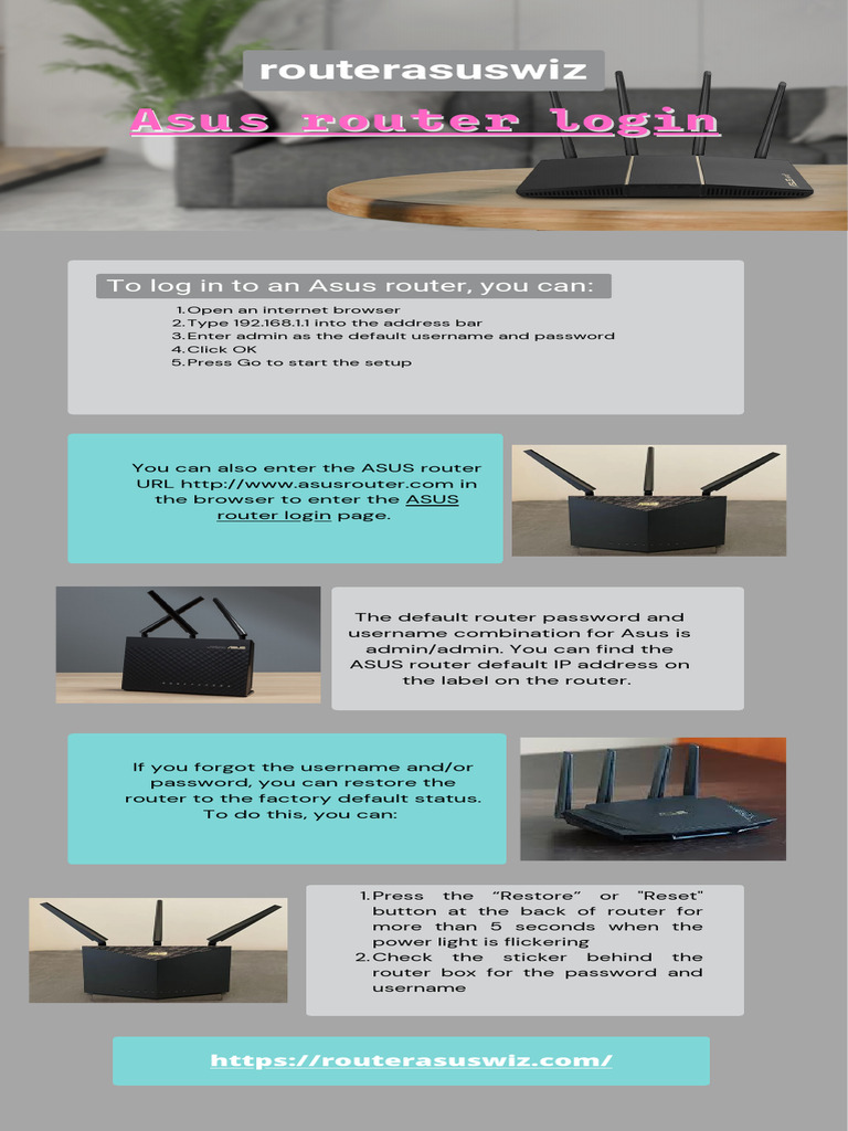Asus Router Login | PDF