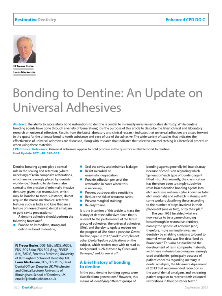 Dent Update 2021 48 620-631 | PDF