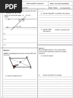 EXAMEN LOCAL 3AC de MATHEMATIQUES 2025 Modele N°1 | PDF