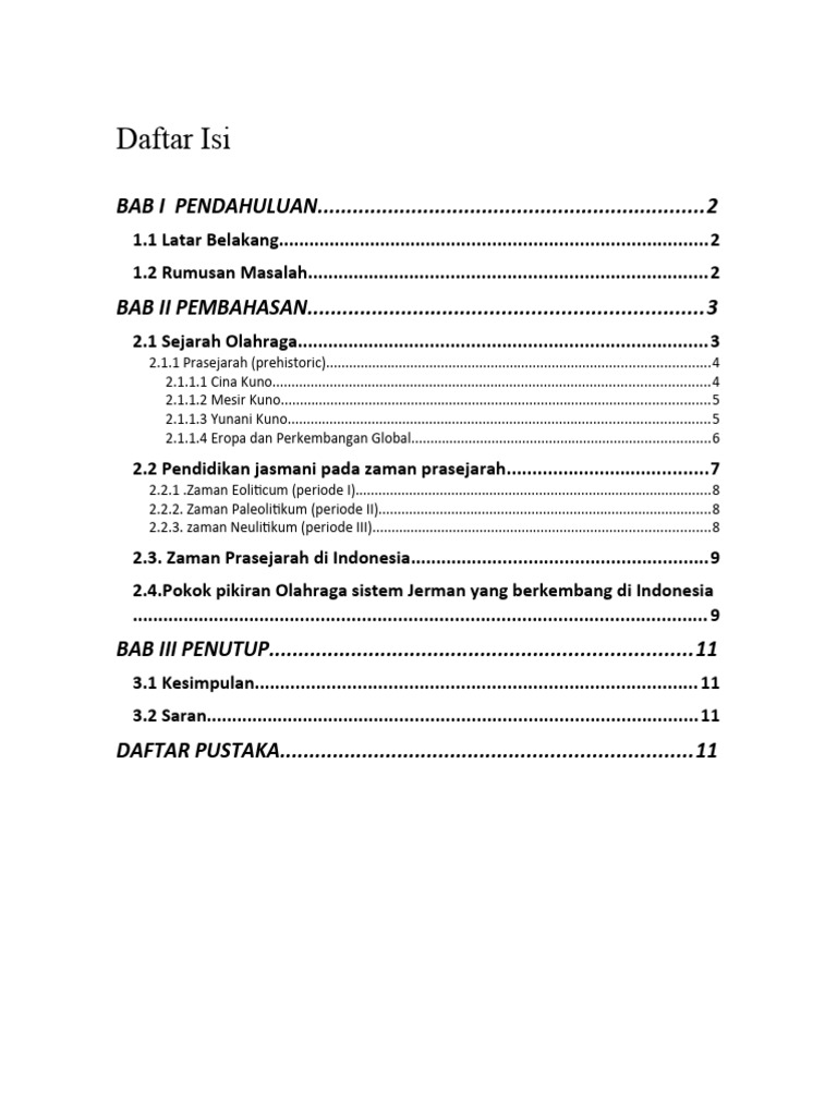 Isi Makalah Sejarah Or | PDF