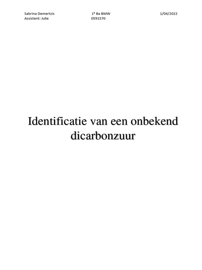 Syn These Rapport | PDF