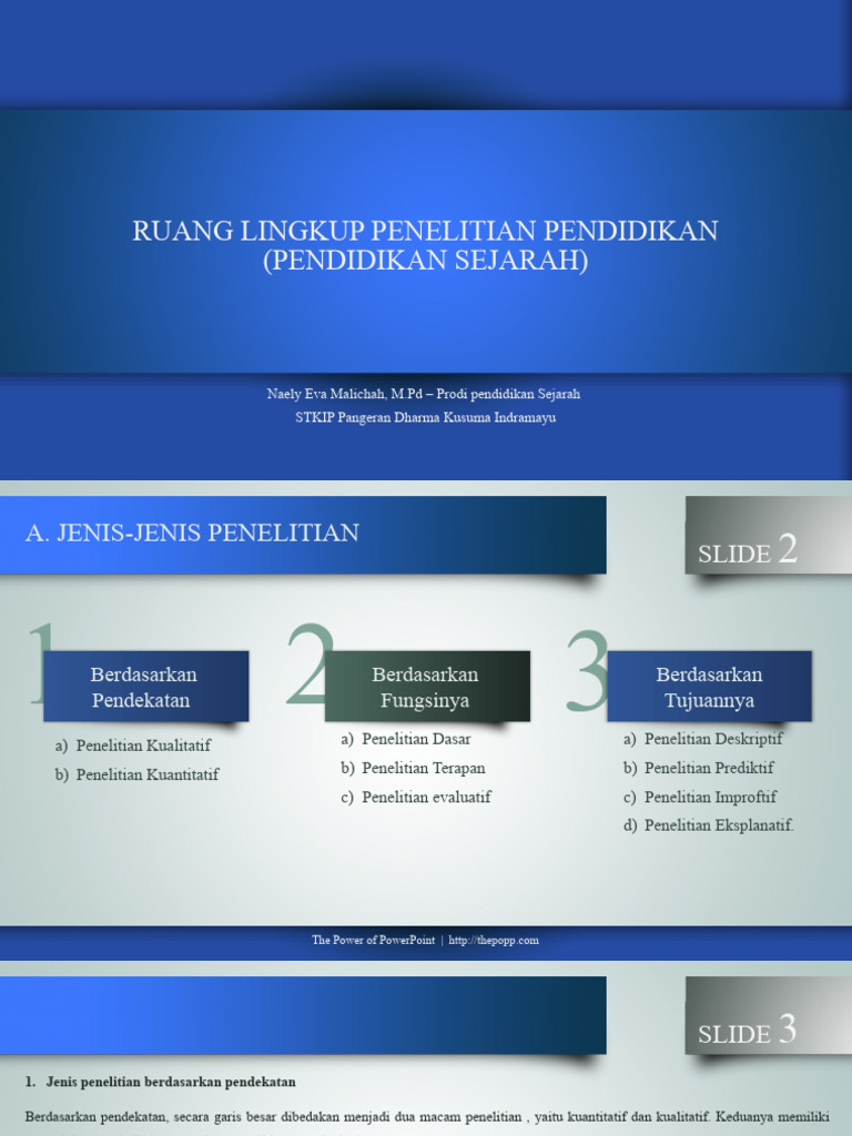 04 Ruang Lingkup Penelitian Pendidikan | PDF