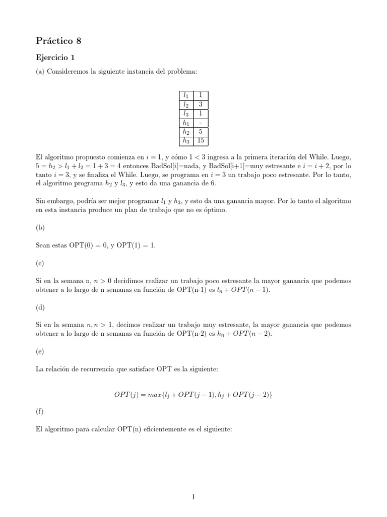 Algoritmos de Optimización y Planificación | PDF | Matemáticas | Matemáticas Aplicadas