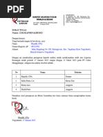 Contoh SURAT PERIKATAN AUDIT | PDF | Pengelolaan Keuangan & Uang