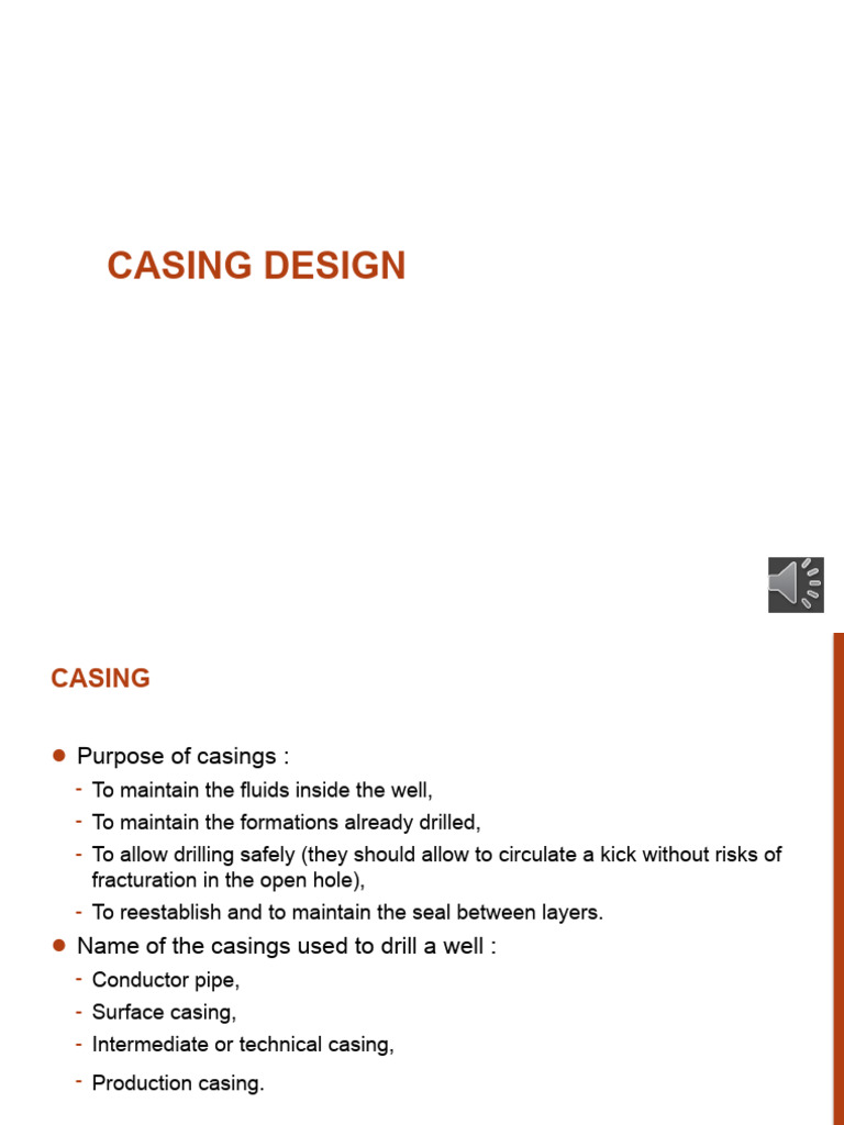 6. Casing Design and Cementing | PDF
