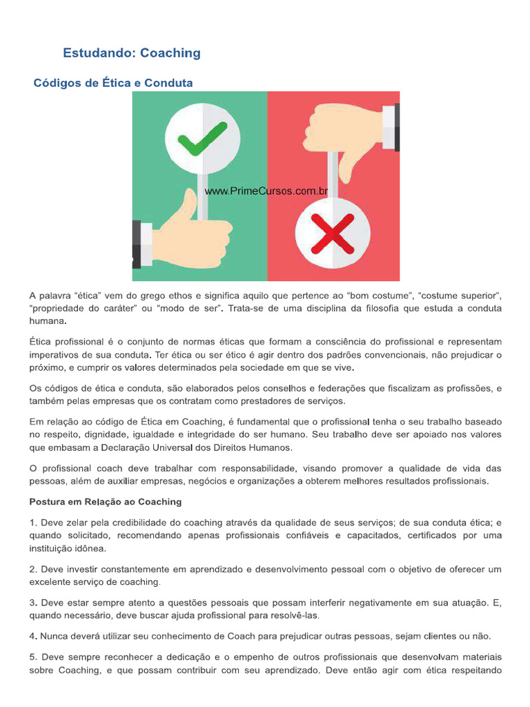 Codigo de Etica e Conduta | PDF Codigo de Etica e Conduta | PDF