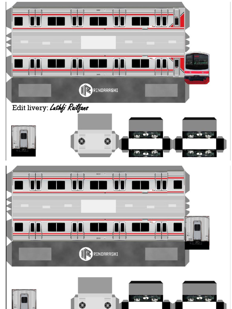 Papercraft JR 205-145F KAI Commuter | PDF